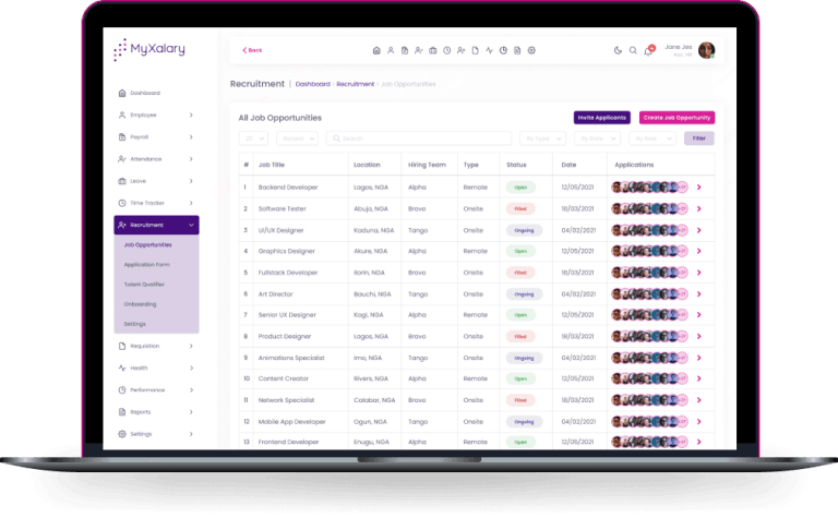 Recruitment – NotchHR