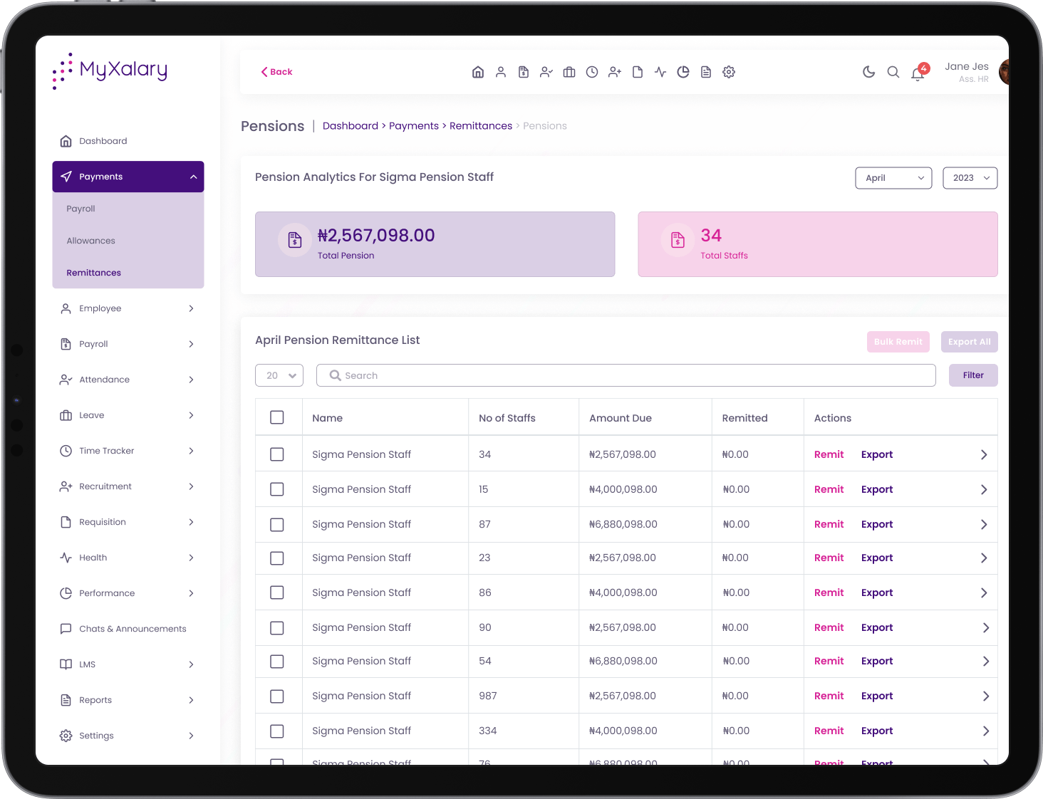 Allowances – NotchHR