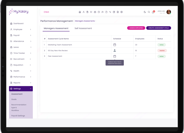 Performance Management - NotchHR